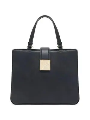Armani Exchange Logo-plaque Tote - Black