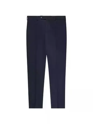 SLOWEAR Slim-fit Tailored Trousers - Blue