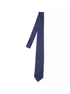 Cesare Attolini Pointed Neck Tie - Blue