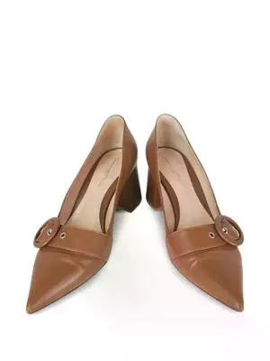 GIANVITO ROSSI Venezia Leather Pumps