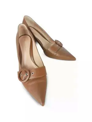 GIANVITO ROSSI Venezia Leather Pumps