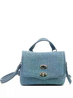 ZANELLATO Postina Vimini Tote Bag - Blue