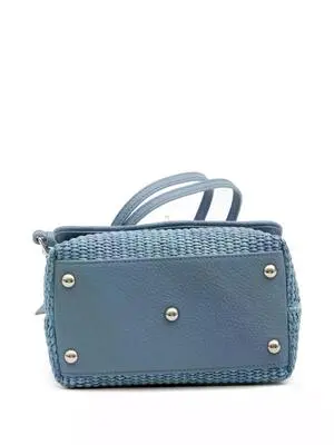ZANELLATO Postina Vimini Tote Bag - Blue