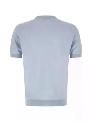 John Smedley Kempton Crew-neck T-shirt - Blue