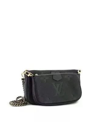 LOUIS VUITTON Multi Pochette Accessoires Monogram Empreinte Giant - Black