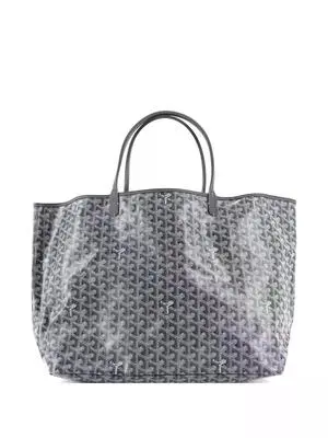 Goyard Saint Louis Coated Canvas Gm Tote Bag - Grey