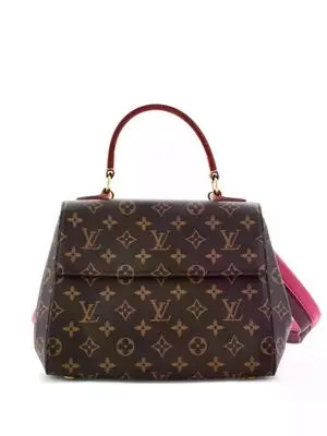LOUIS VUITTON Cluny Top Handle Bb Satchel Monogram Canvas - Brown
