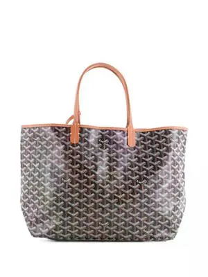 Goyard Saint Louis Coated Canvas Pm Tote Bag - Brown