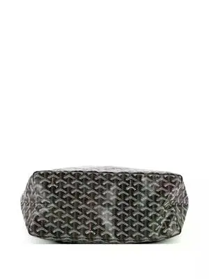 Goyard Saint Louis Coated Canvas Pm Tote Bag - Black