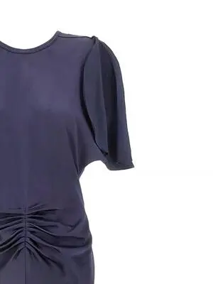Victoria Beckham Isabella Draped Maxi Dress - Blue