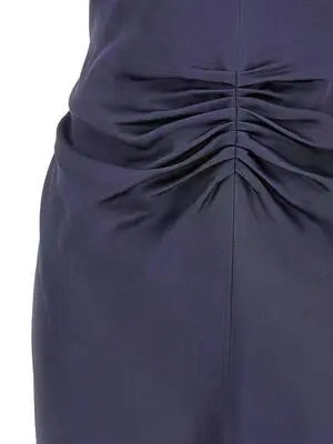 Victoria Beckham Isabella Draped Maxi Dress - Blue