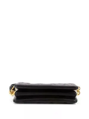 LOUIS VUITTON Coussin Bb Crossbody Bag Monogram Embossed Lambskin - Black