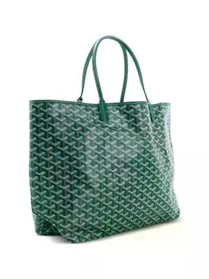 Goyard Saint Louis Coated Canvas Gm Tote Bag - Green