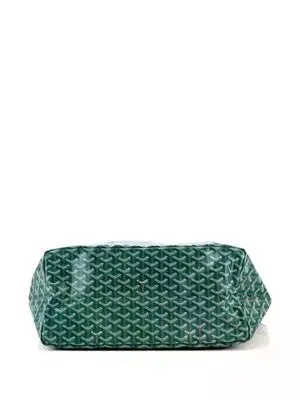 Goyard Saint Louis Coated Canvas Gm Tote Bag - Green