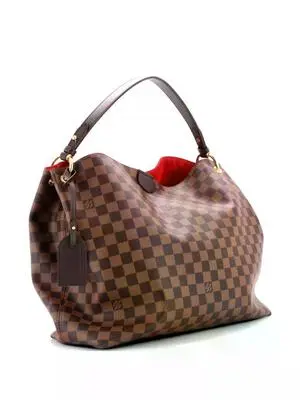 LOUIS VUITTON Graceful Damier Mm Hobo Bag - Brown
