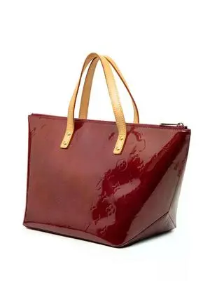 LOUIS VUITTON 1998-2010 Monogram Vernis Bellevue Pm Tote Bag - Red
