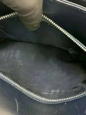 Celine 20th Century Leather Logo Crossbody Bag