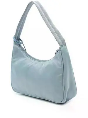 Prada Re-edition 2000 Tessuto Shoulder Bag - Blue