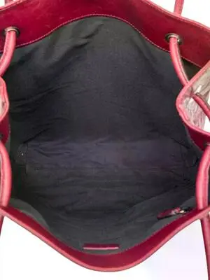 Gucci Horsebit Embossed Leather Gifford Tote Bag