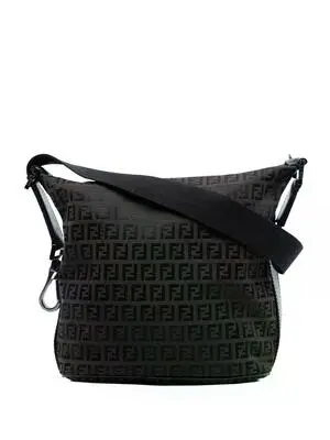 Fendi 20th Century Zucchino Canvas Shoulder Bag - Brown