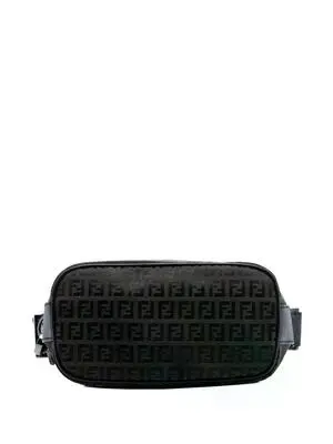 Fendi 20th Century Zucchino Canvas Shoulder Bag - Brown