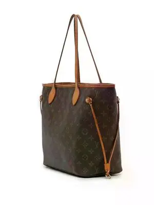 LOUIS VUITTON 2009 Monogram Neverfull Mm Tote Bag - Brown