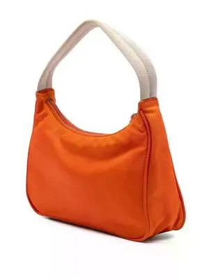 Prada 2000-2013 Mini Tessuto Sport Shoulder Bag - Orange