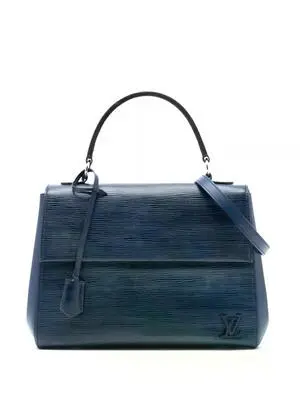 LOUIS VUITTON 2015 Epi Cluny Mm Satchel