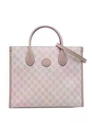 Gucci Small Gg Supreme Interlocking G Tote