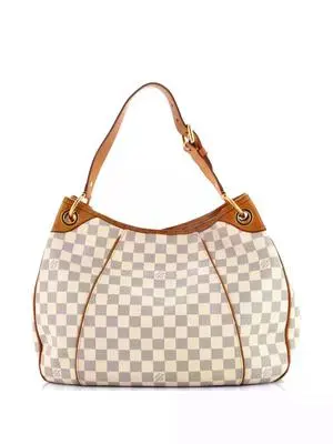 LOUIS VUITTON Galliera Handbag Damier Pm Hobo - White