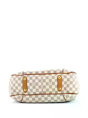 LOUIS VUITTON Galliera Handbag Damier Pm Hobo - White