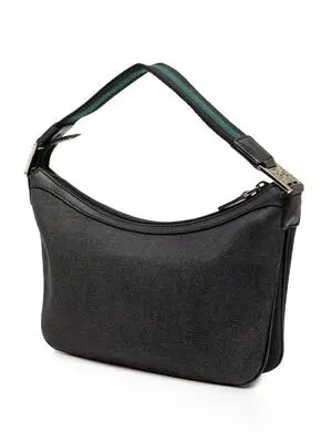 Gucci Denim Web Shoulder Bag