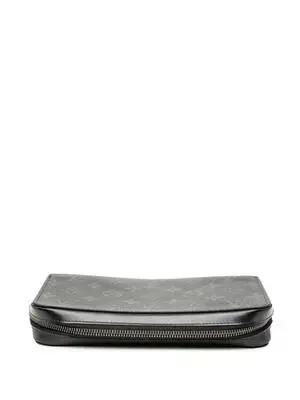 LOUIS VUITTON 2018 Monogram Eclipse Zippy Xl Wallet Long Wallets - Black