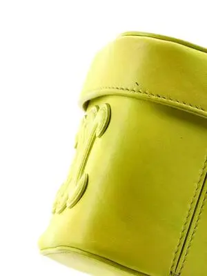 Celine Cuir Triomphe Box Bag - Yellow