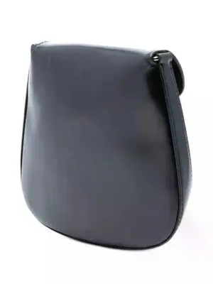Prada Mini Spazzolato Cleo Flap Crossbody Bag 2000-2013 - Black