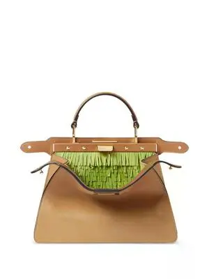 Fendi Small Peekaboo Iseeu Tote Bag - Neutrals