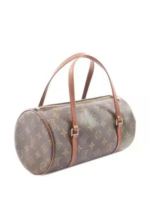 LOUIS VUITTON 1998 Monogram Papillon 26 Handbag - Brown