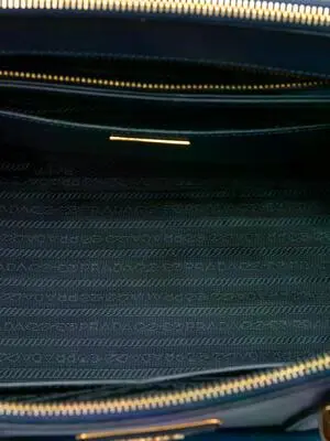 Prada Saffiano Lux Galleria Double Zip Satchel