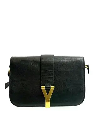 Saint Laurent Chyc Ligne Crossbody Bag - Black