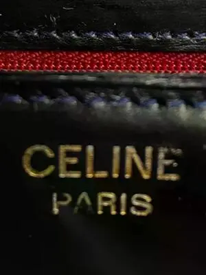 Celine 20th Century Top Handle Satchel - Blue