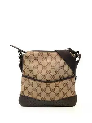 Gucci Textured Cross Body Bags