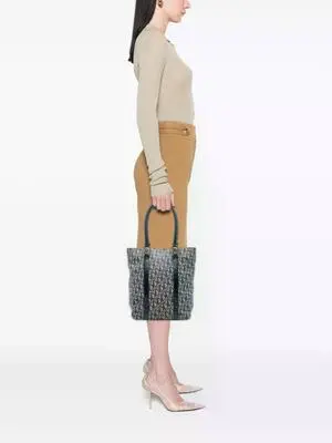 Dior 2001 Diorissimo Trotter Canvas Tote