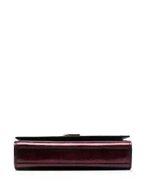 Saint Laurent 2018 Small Glitter Patent Monogram Kate Crossbody Bag