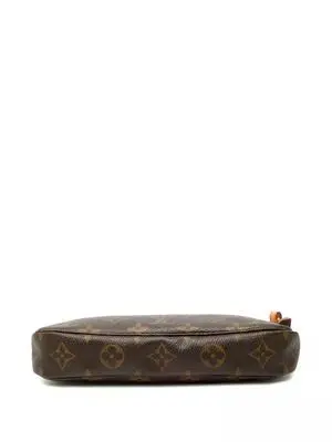 LOUIS VUITTON 2000 Monogram Pochette Accessoires - Brown