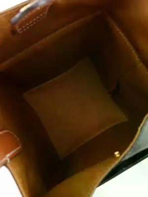 Celine 2021 Triomphe Coated Canvas Box Bag