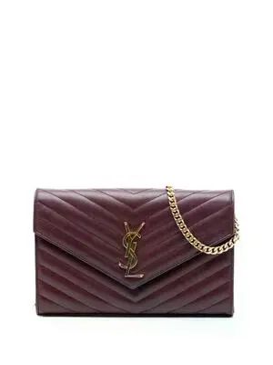 Saint Laurent Monogram Chain Wallet