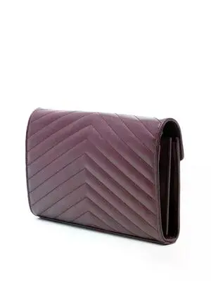 Saint Laurent Monogram Chain Wallet