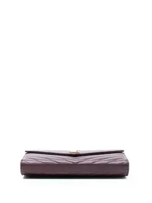 Saint Laurent Monogram Chain Wallet