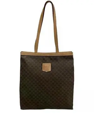 Celine 2014 Macadam Coated Canvas Tote Bag