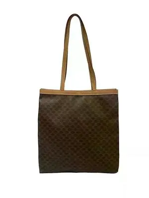 Celine 2014 Macadam Coated Canvas Tote Bag